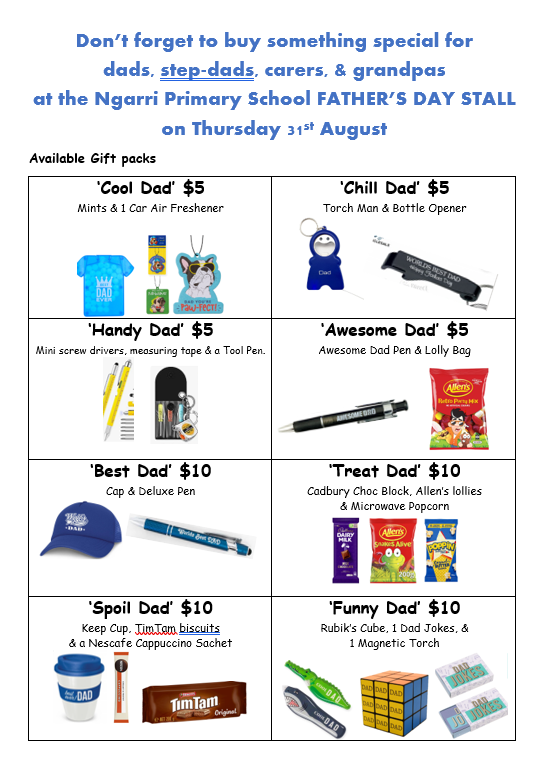 Father's Day Stall 2023